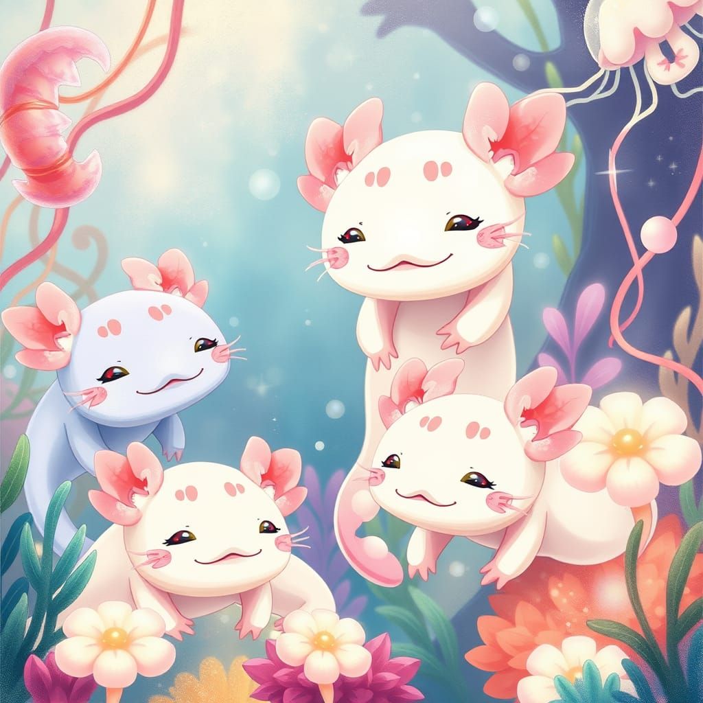 Chibi Axolotls - Chibi Axolotls