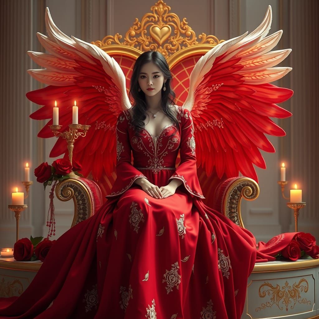 Valentine Angel of Romantic Love - Valentine Angel of Romant...