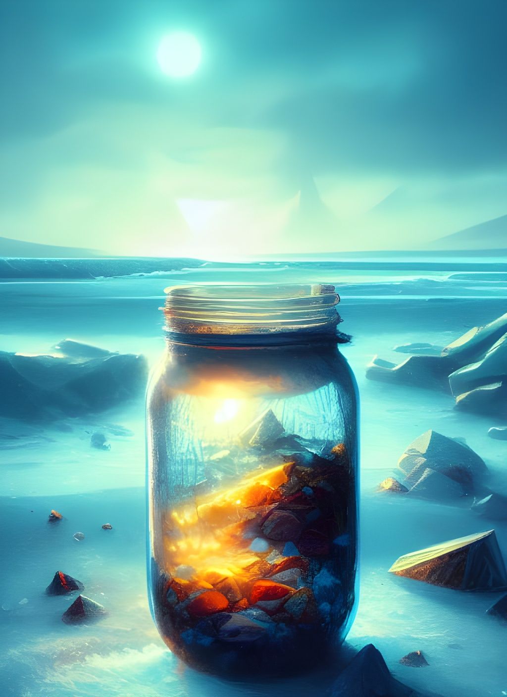 Melting Sand - AI Generated Artwork - NightCafe Creator