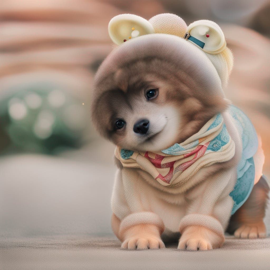 cute dog - AI Generated Artwork - NightCafe Creator