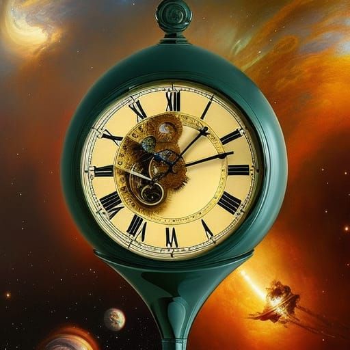 clock - AI Generated Artwork - NightCafe Creator