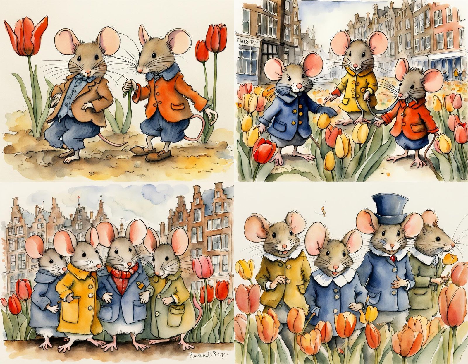 The Mice of Amsterdam. - AI Generated Artwork - NightCafe Creator