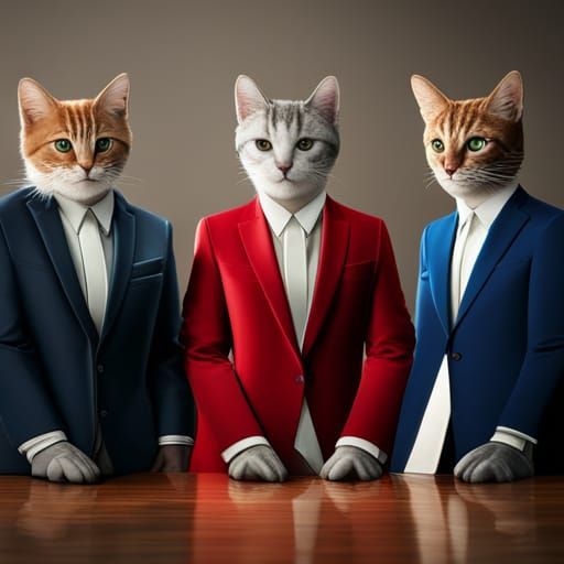 Political Cats - AI Generated Artwork - NightCafe Creator