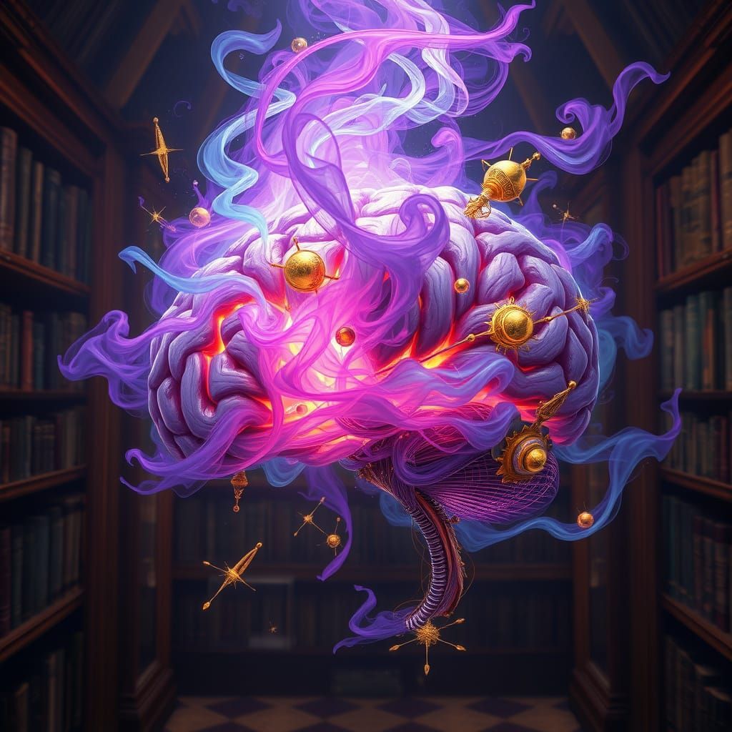 how a creative brain look like - Ethereal Brain in Ancient ...