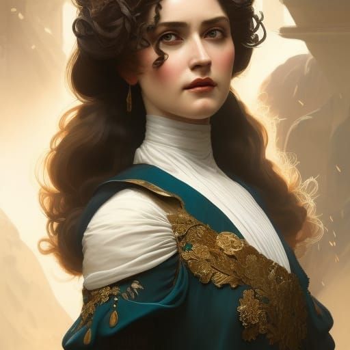 Renaissance Woman Part 2 - AI Generated Artwork - NightCafe Creator