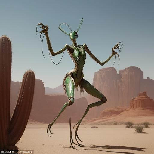 The Dancing Bug - AI Generated Artwork - NightCafe Creator