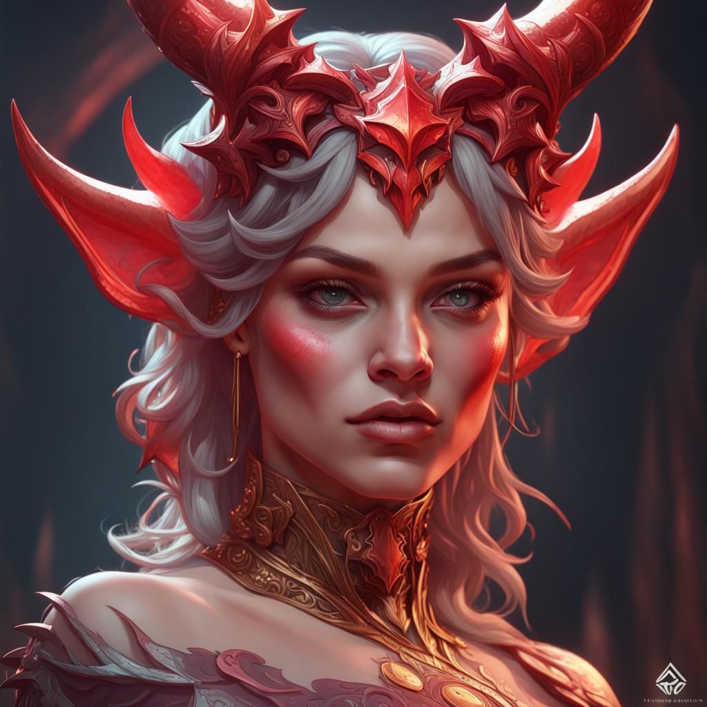 Devil Princess - AI Generated Artwork - NightCafe Creator