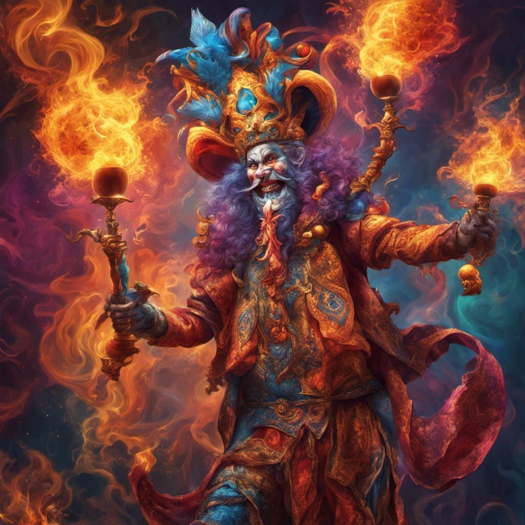 medieval jester - AI Generated Artwork - NightCafe Creator