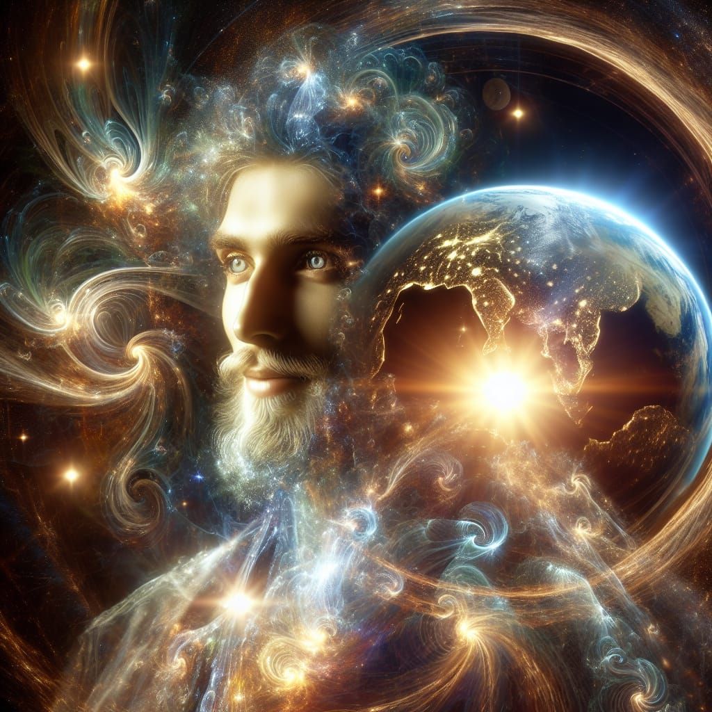 Cosmic consciousness – 2 - AI Generated Artwork - NightCafe Creator