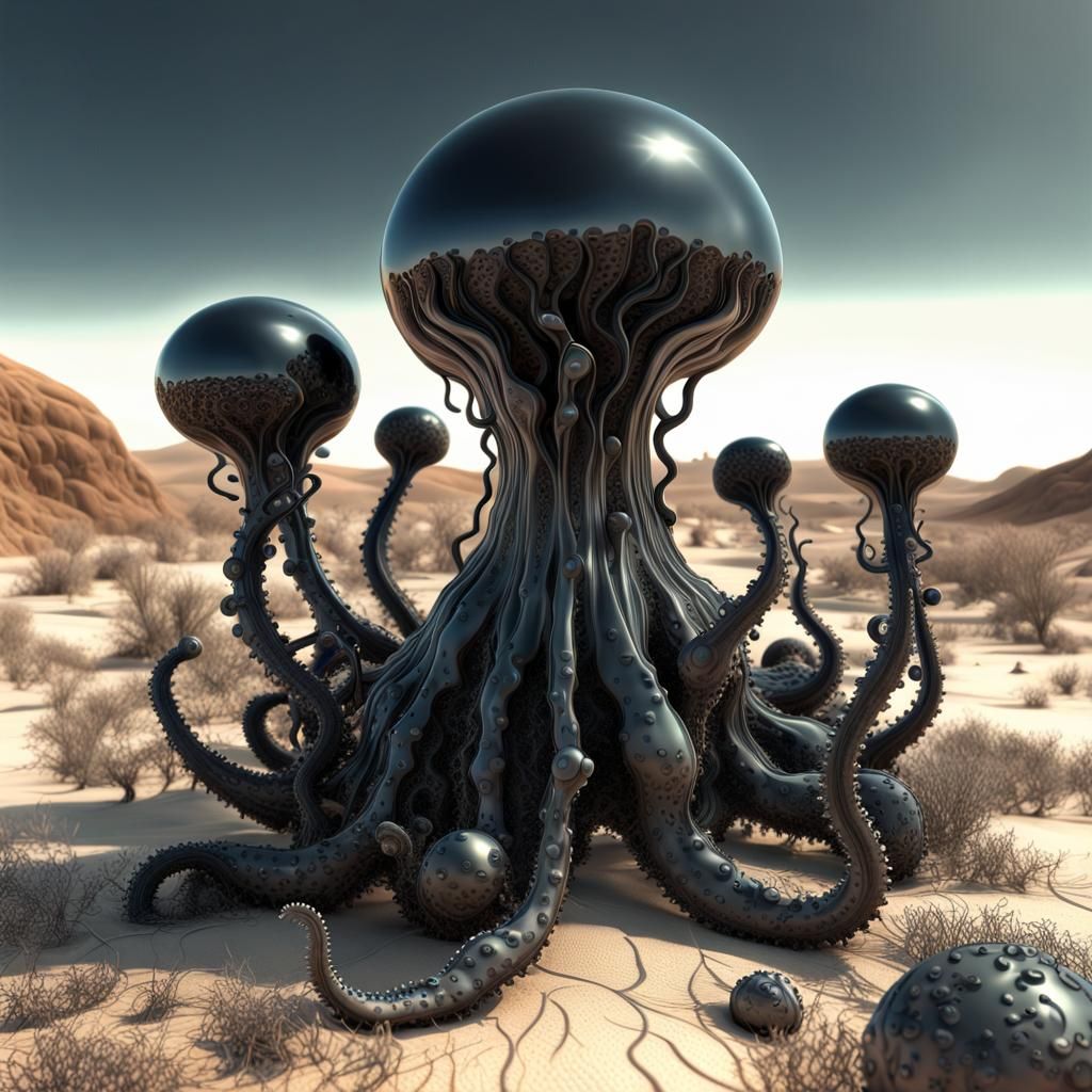 Shoggoth Spawn - AI Generated Artwork - NightCafe Creator