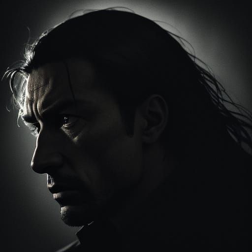 Gritty Finger on Ominous Button in Cinematic Film ... - AI Art