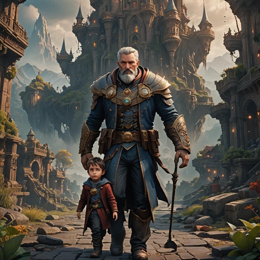 father figure - AI Generated Artwork - NightCafe Creator