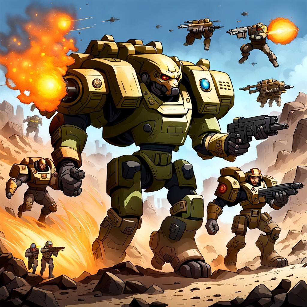 Chimera squad assemble! - AI Generated Artwork - NightCafe Creator