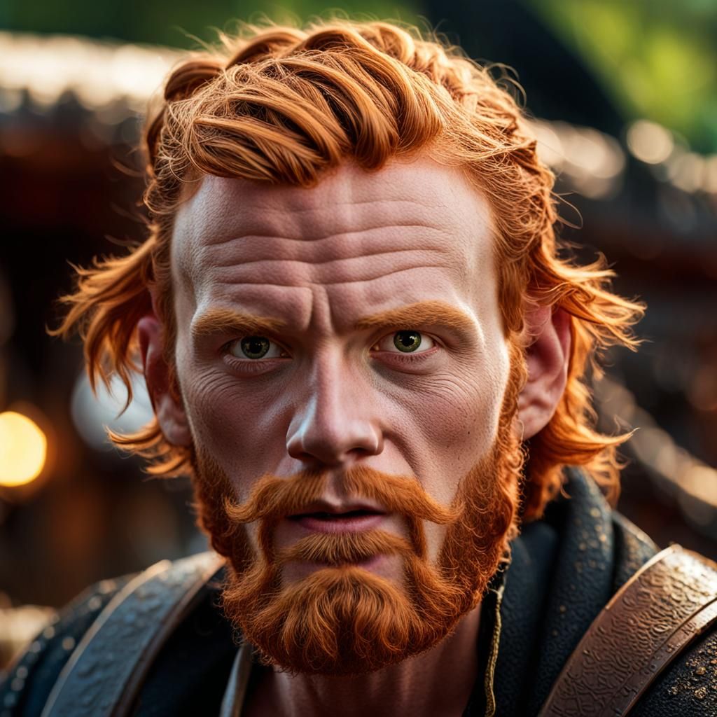 Ginger geeza - AI Generated Artwork - NightCafe Creator