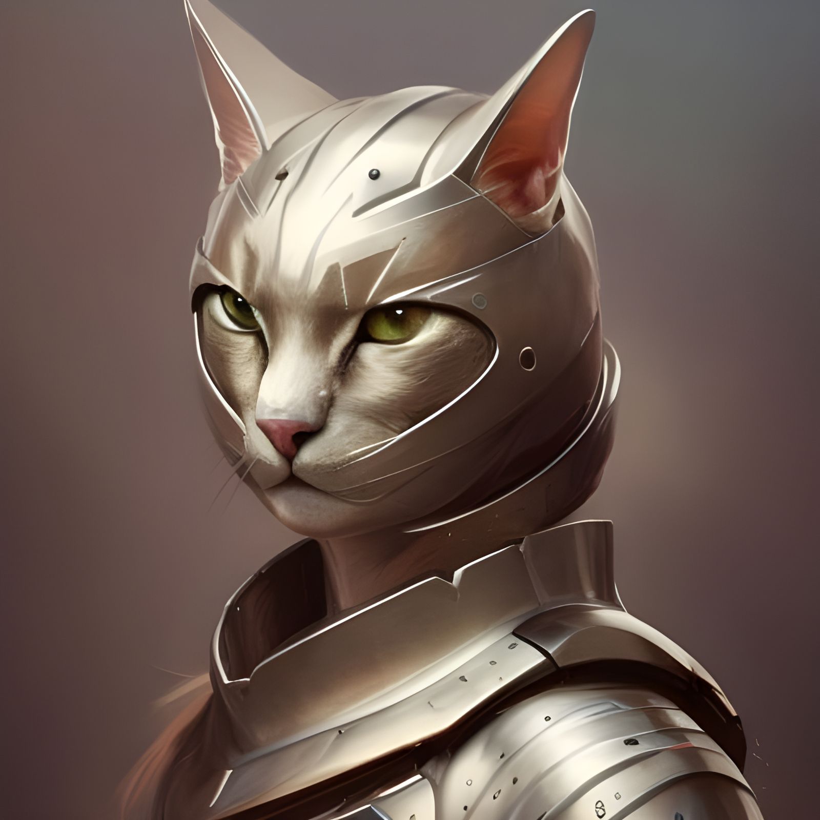 Knight Cat. Cat in Knight Armor - AI Generated Artwork - NightCafe Creator