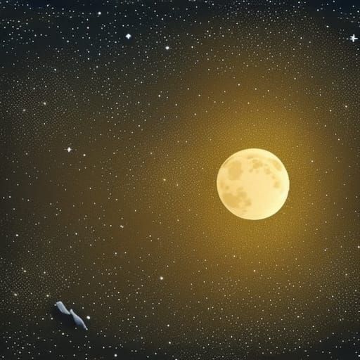 Moon - AI Generated Artwork - NightCafe Creator