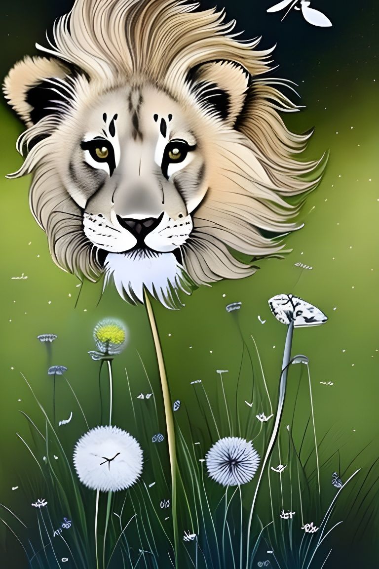 Another Dandy Lion - AI Generated Artwork - NightCafe Creator
