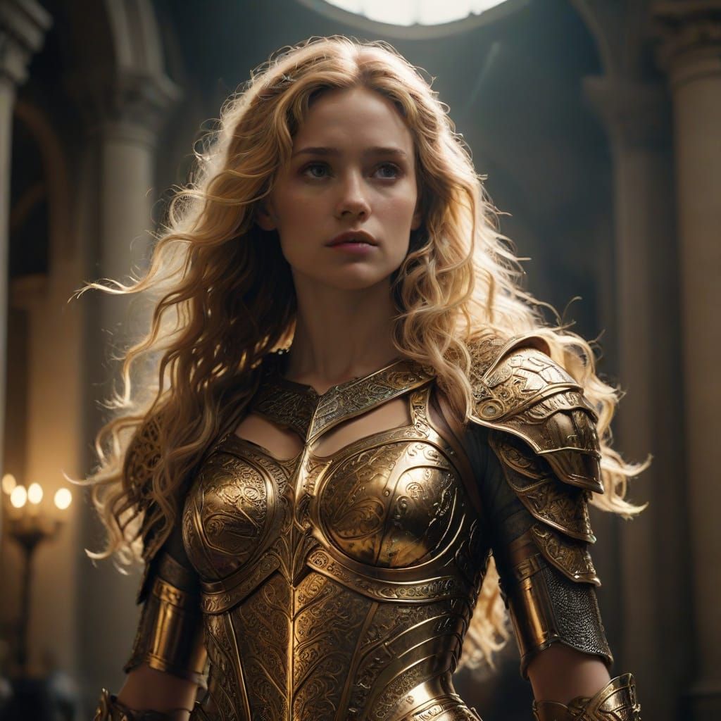 Lady Louvre Queen of Valhalla - Regal Queen of Valhalla in G...