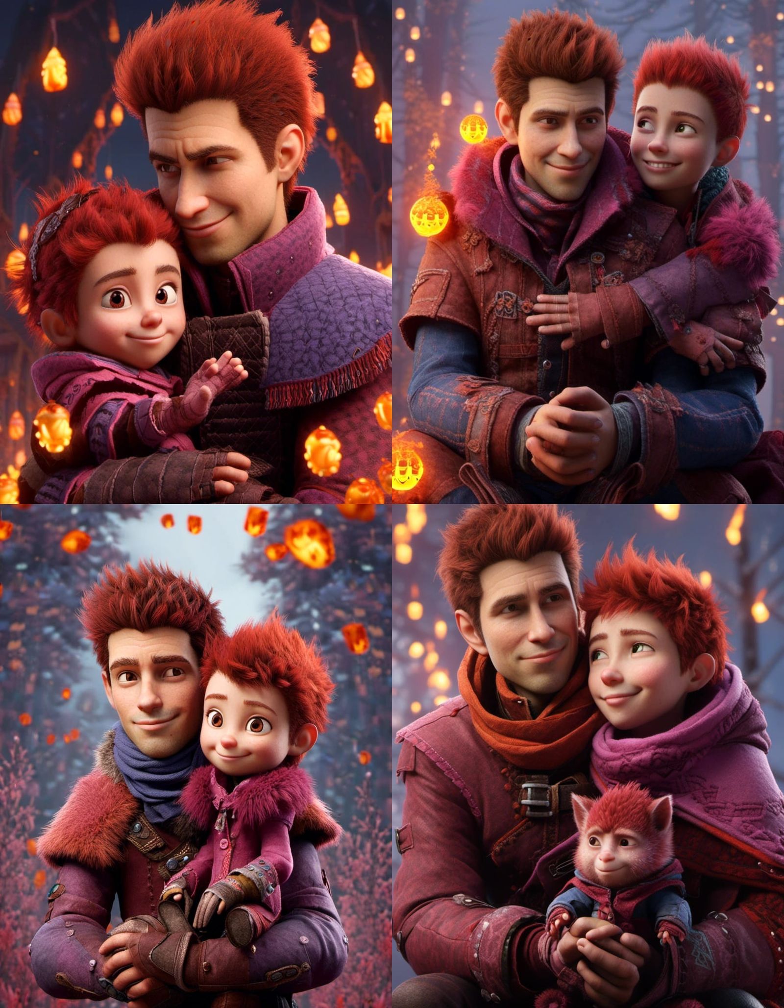 Young Tredd and his pixar-style minion - AI Generated Artwork ...