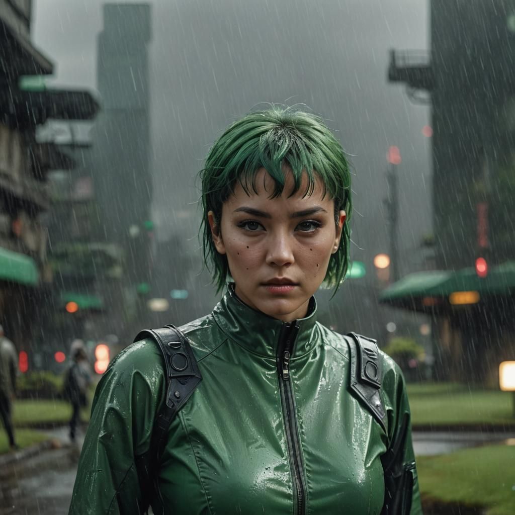 Miss Green - AI Generated Artwork - NightCafe Creator