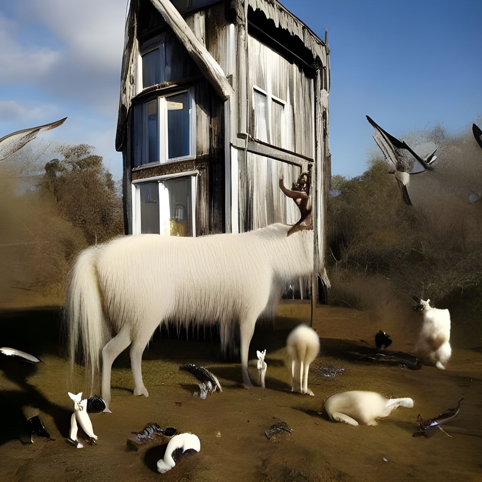 Nothing is ever complete - AI Generated Artwork - NightCafe Creator