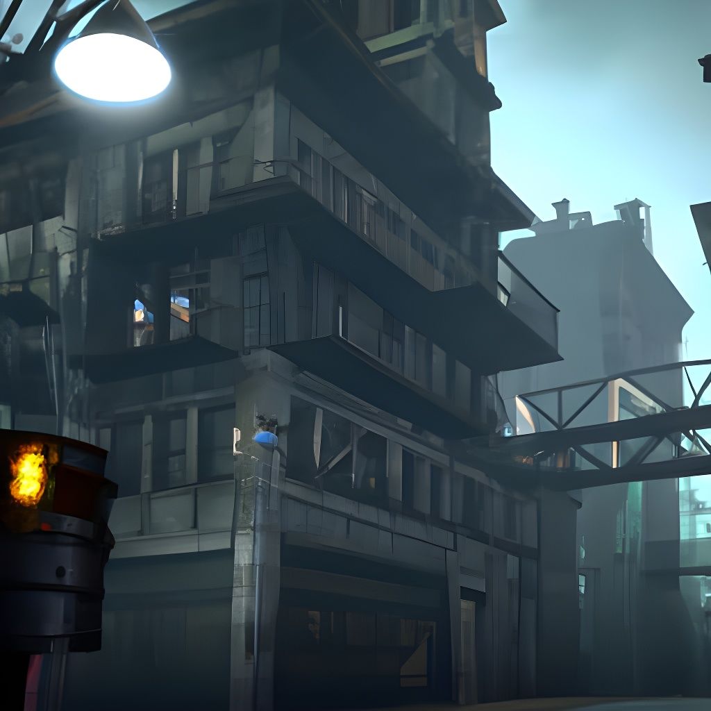 Broken Cities - AI Generated Artwork - NightCafe Creator