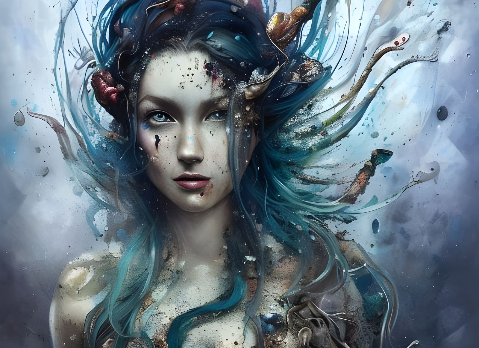 Mermaid - AI Generated Artwork - NightCafe Creator