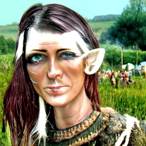 Neolithic high elf - AI Generated Artwork - NightCafe Creator