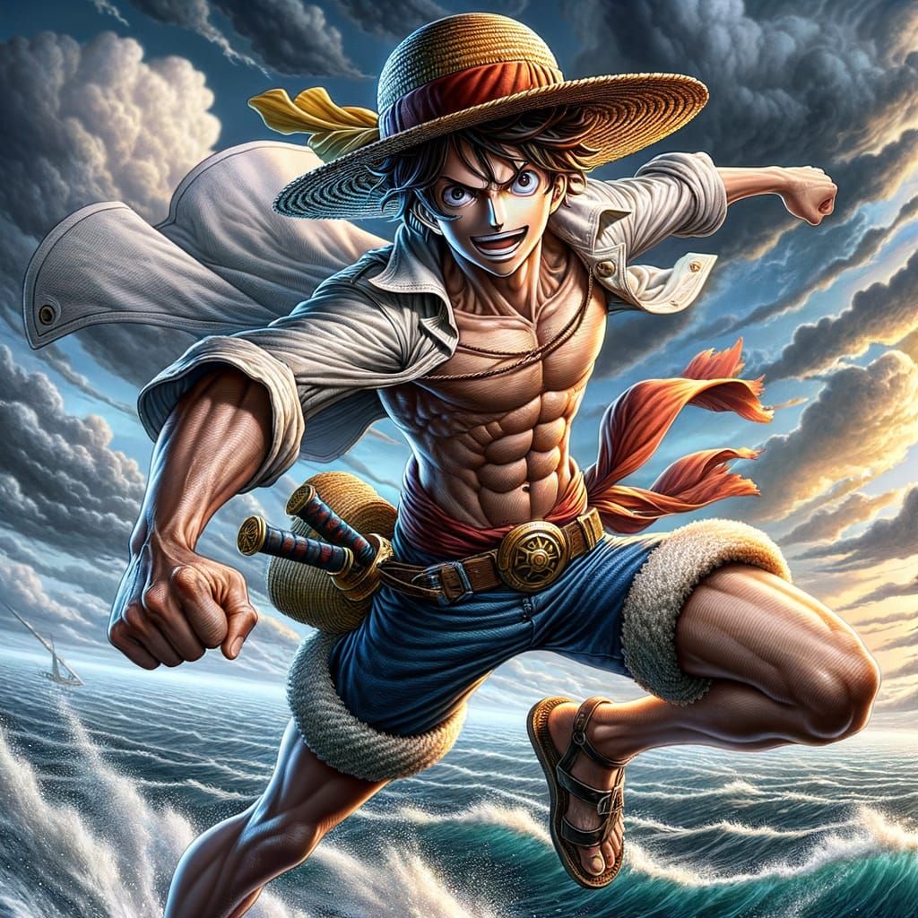 One Piece, Monkey D. Luffy - One Piece, Monkey D. Luffy