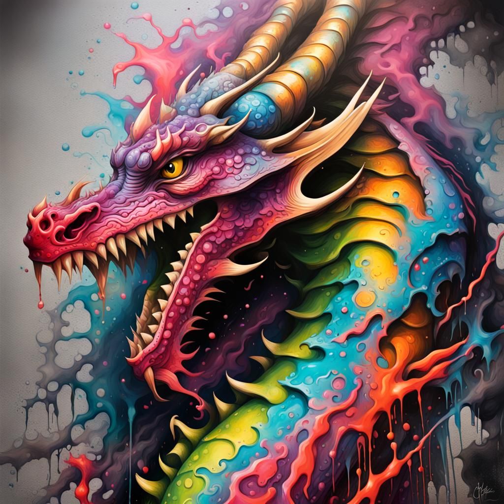 Dragon - AI Generated Artwork - NightCafe Creator