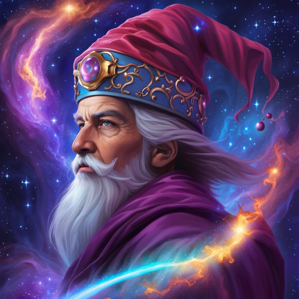 A Wizard Portrait - AI Generated Artwork - NightCafe Creator