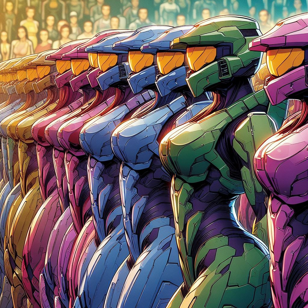 UNSC's Finest (Version 2) - AI Generated Artwork - NightCafe Creator