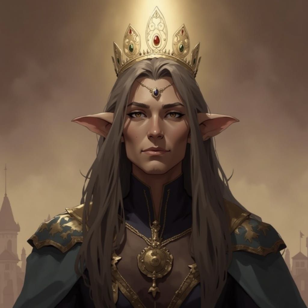 Portrait of one of The Royal Family Lineage: King Abraham LXXII