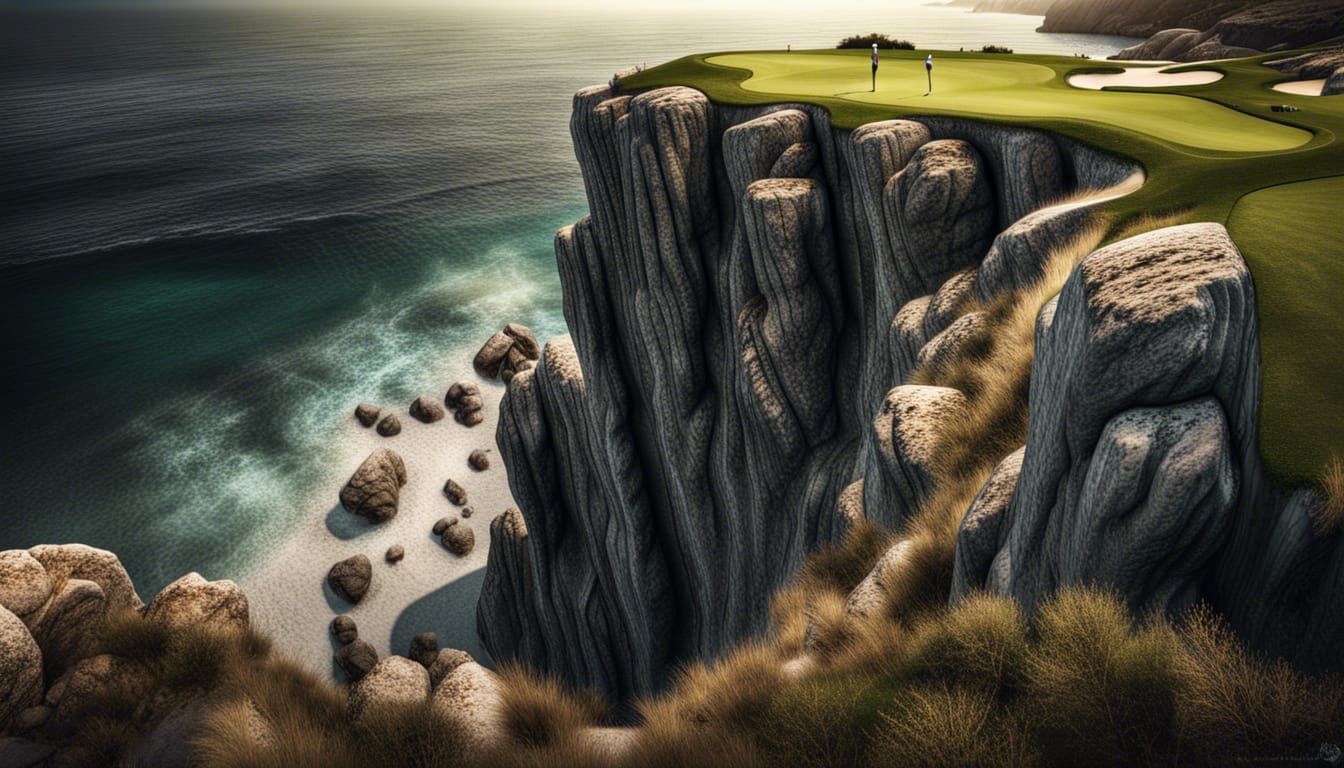 Vertical Rock Cliff - AI Generated Artwork - NightCafe Creator