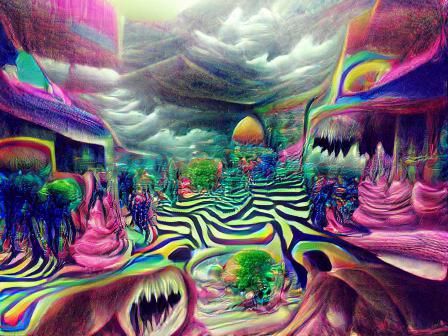 psychedelic mindscape - AI Generated Artwork - NightCafe Creator
