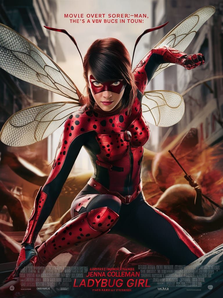 At last a new superheroine as Jenna Coleman stars as Ladybug Girl. Move ...