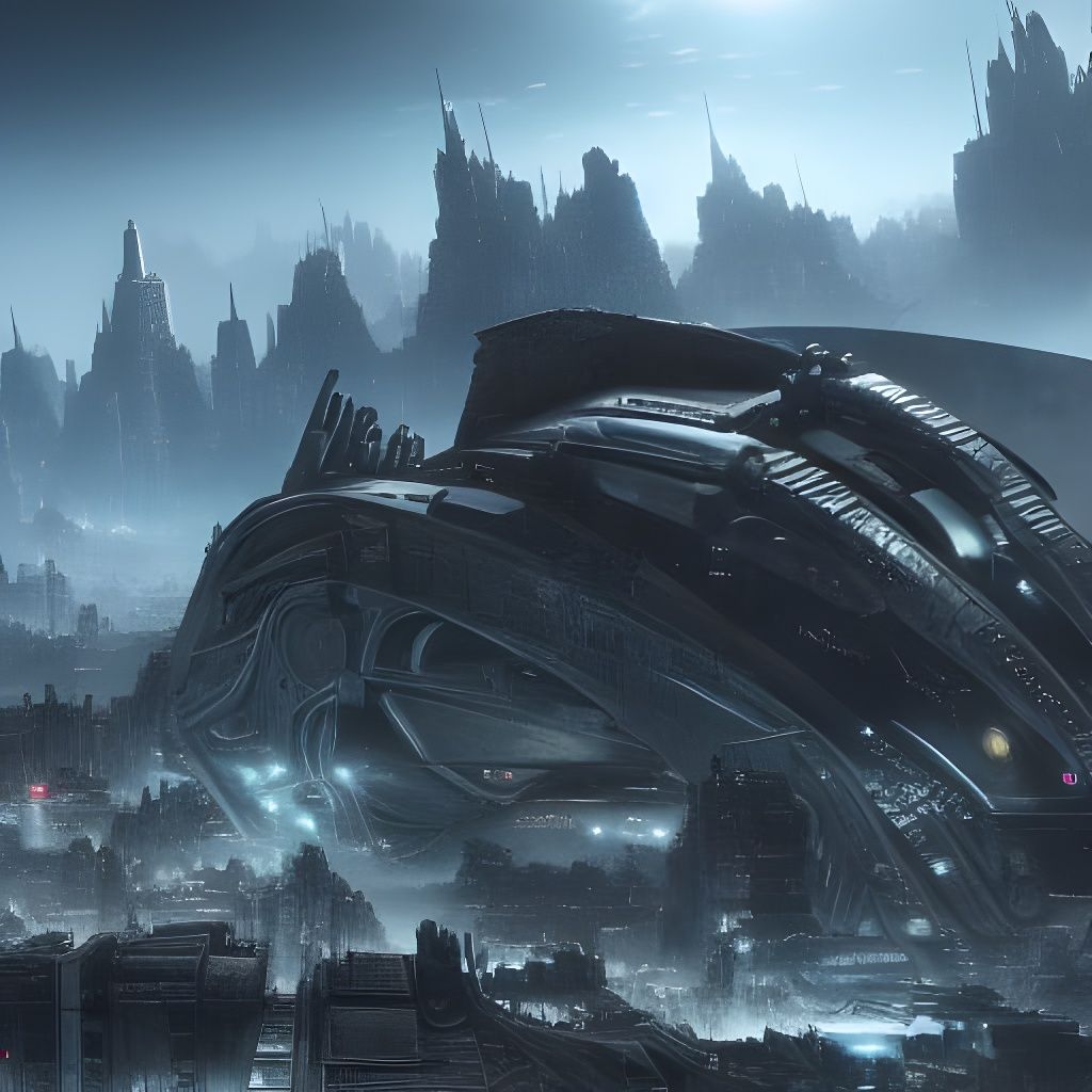 Warped City - AI Generated Artwork - NightCafe Creator