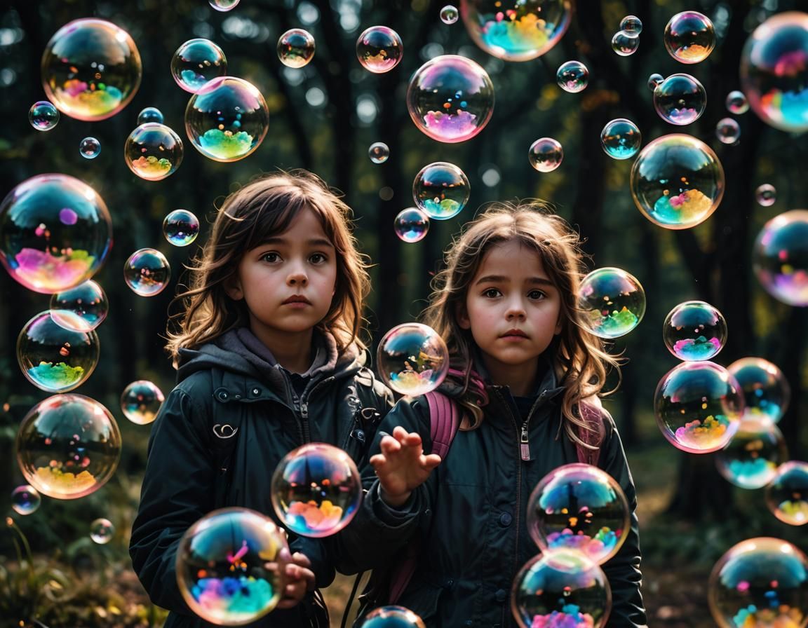 Bubbles 2 - AI Generated Artwork - NightCafe Creator