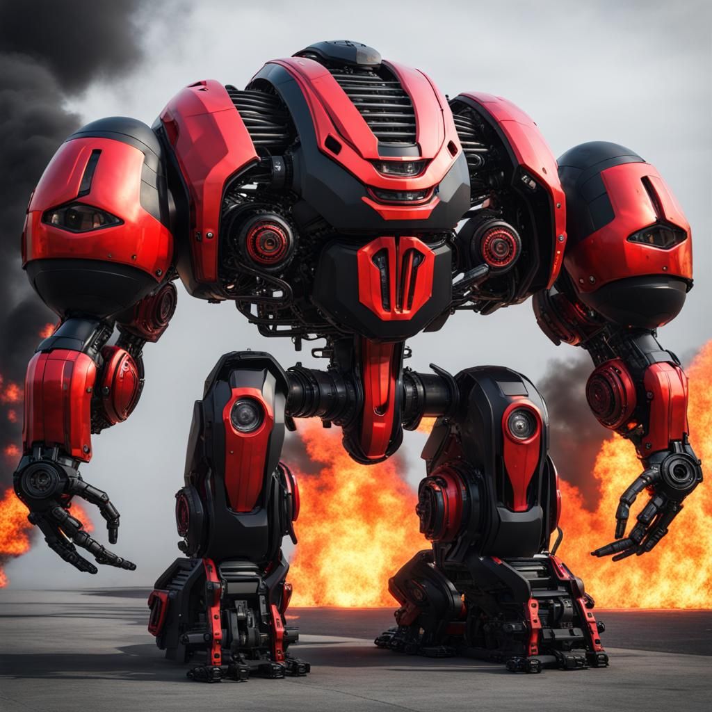 robot 6 - AI Generated Artwork - NightCafe Creator