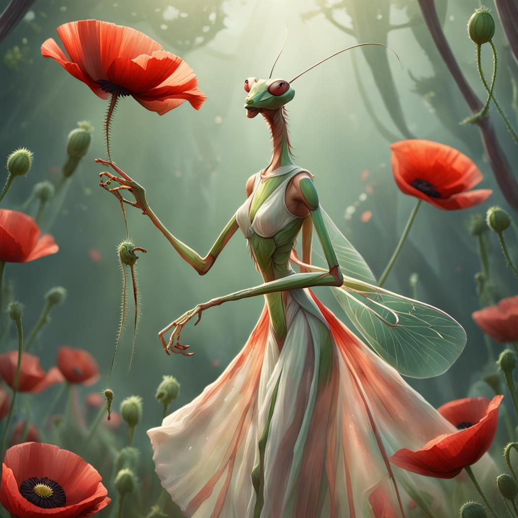 Poppy - AI Generated Artwork - NightCafe Creator