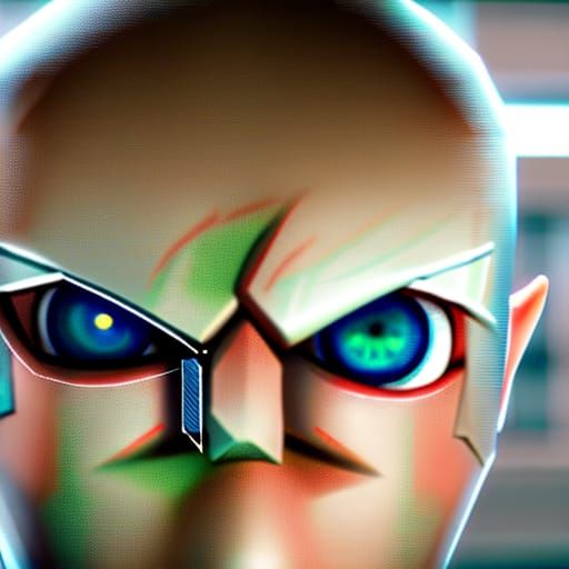 Conflict android eyes sv2/square/med/100% - AI Generated Artwork ...