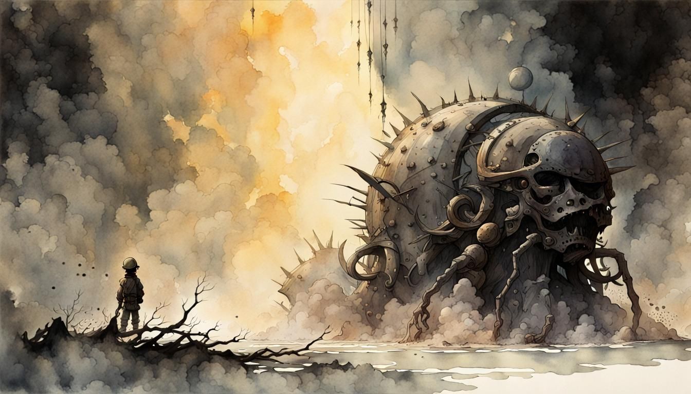 Shell Shock - AI Generated Artwork - NightCafe Creator