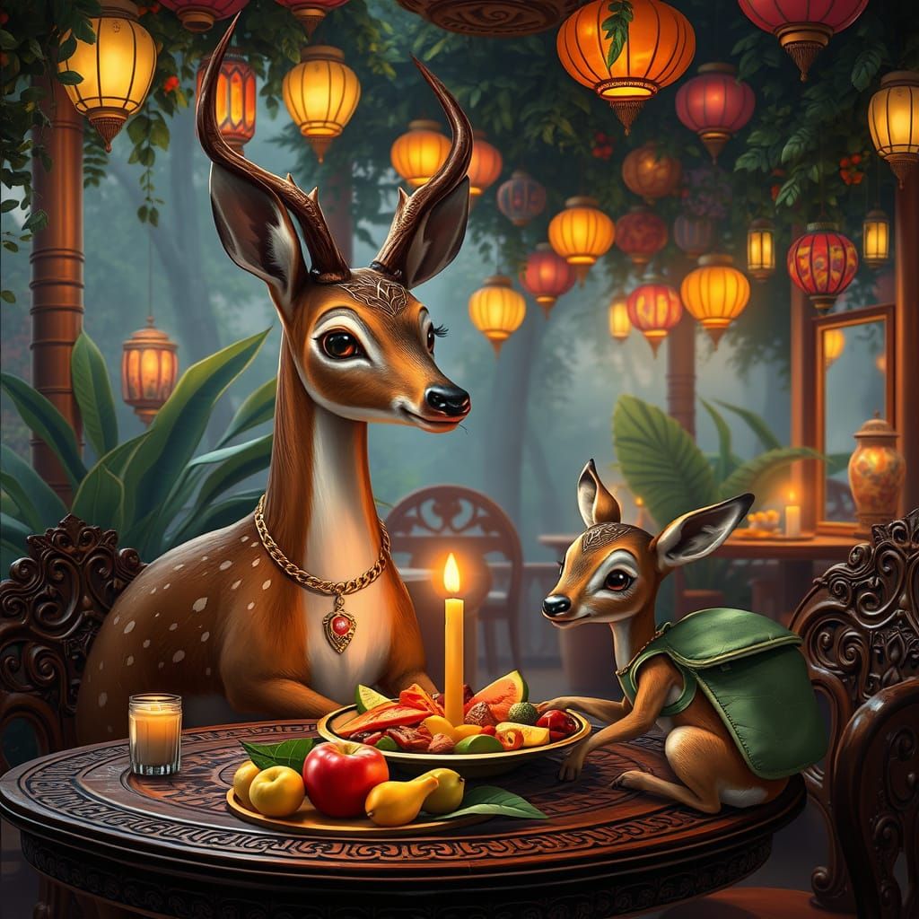 Storytime with Sandeen: Bambi & Majesty (Calcutta)