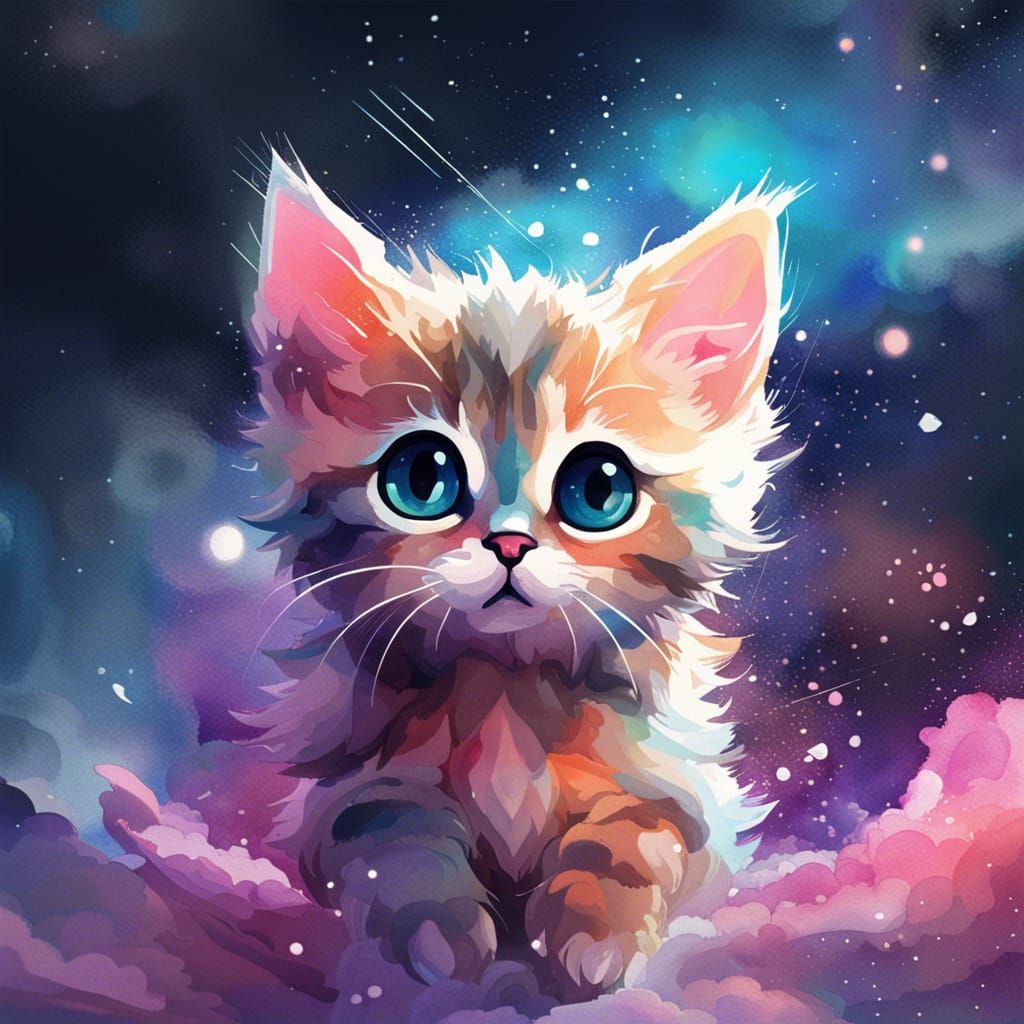 Pity Kitty - AI Generated Artwork - NightCafe Creator