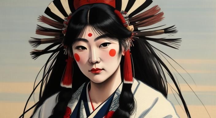 Native Girl - AI Generated Artwork - NightCafe Creator