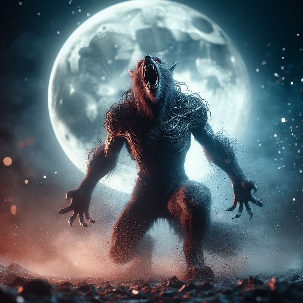 Werewolf - AI Generated Artwork - NightCafe Creator