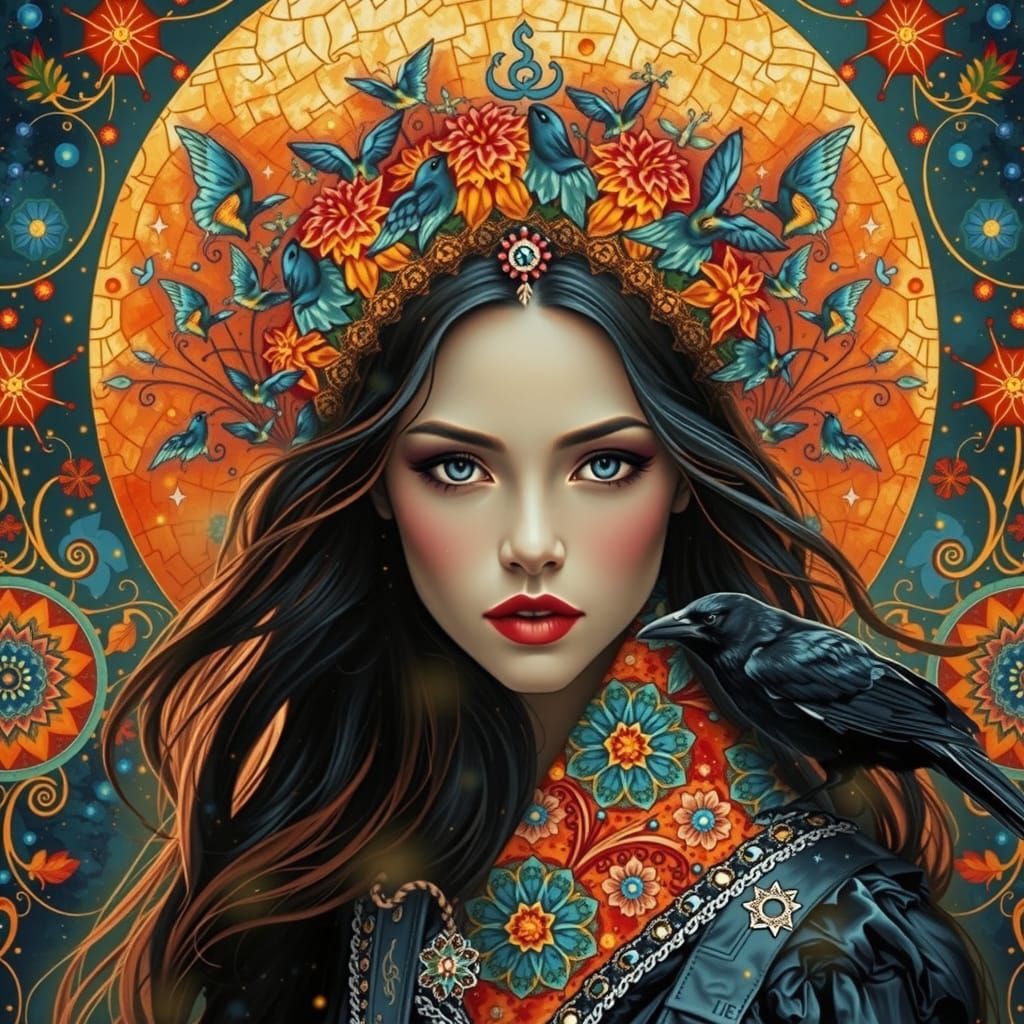 Rowena Ravenclaw. - Rowena Ravenclaw.