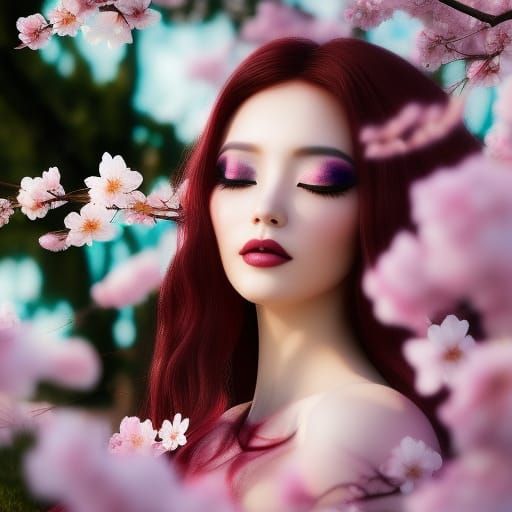 Intoxicating Sakura - AI Generated Artwork - NightCafe Creator