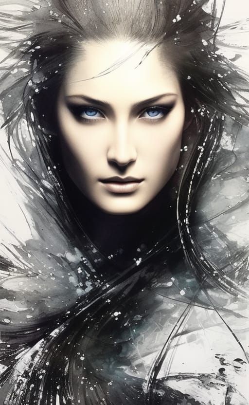 Portrait of a Young Woman #363 - AI Generated Artwork - NightCafe Creator