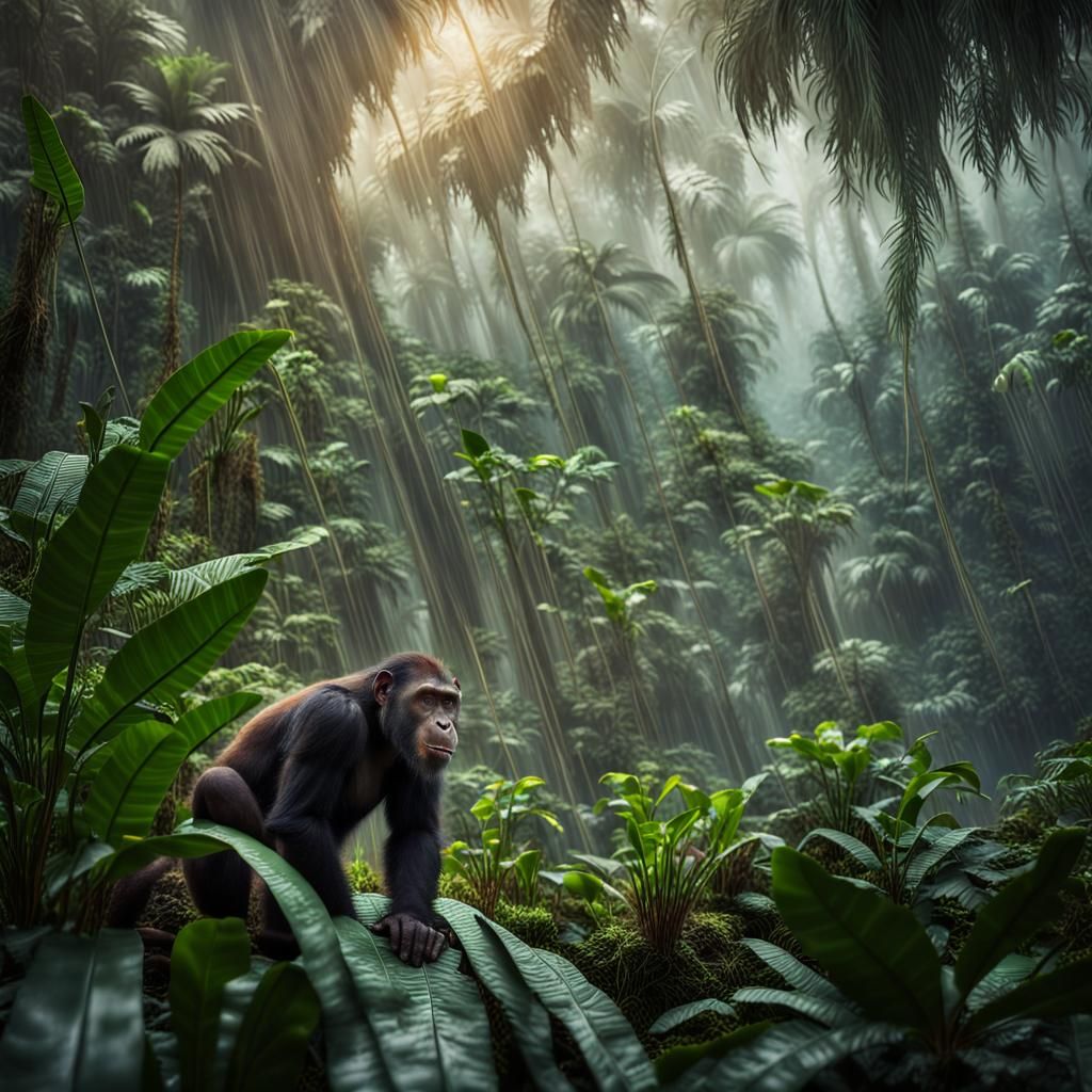 Rainforest - AI Generated Artwork - NightCafe Creator